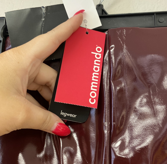 Commando | Pants & Jumpsuits | Nwt Commando Faux Patent Leather Legging ...